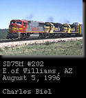 Santa Fe Super Fleet - SD75M Thumbnails