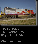 Santa Fe Super Fleet - SD75M Thumbnails