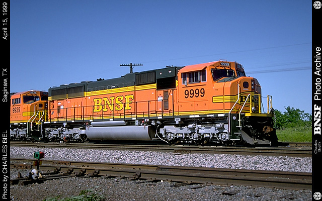 The BNSF Photo Archive - SD70MAC #9999