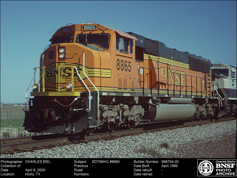 The BNSF Photo Archive - SD70MAC #8865