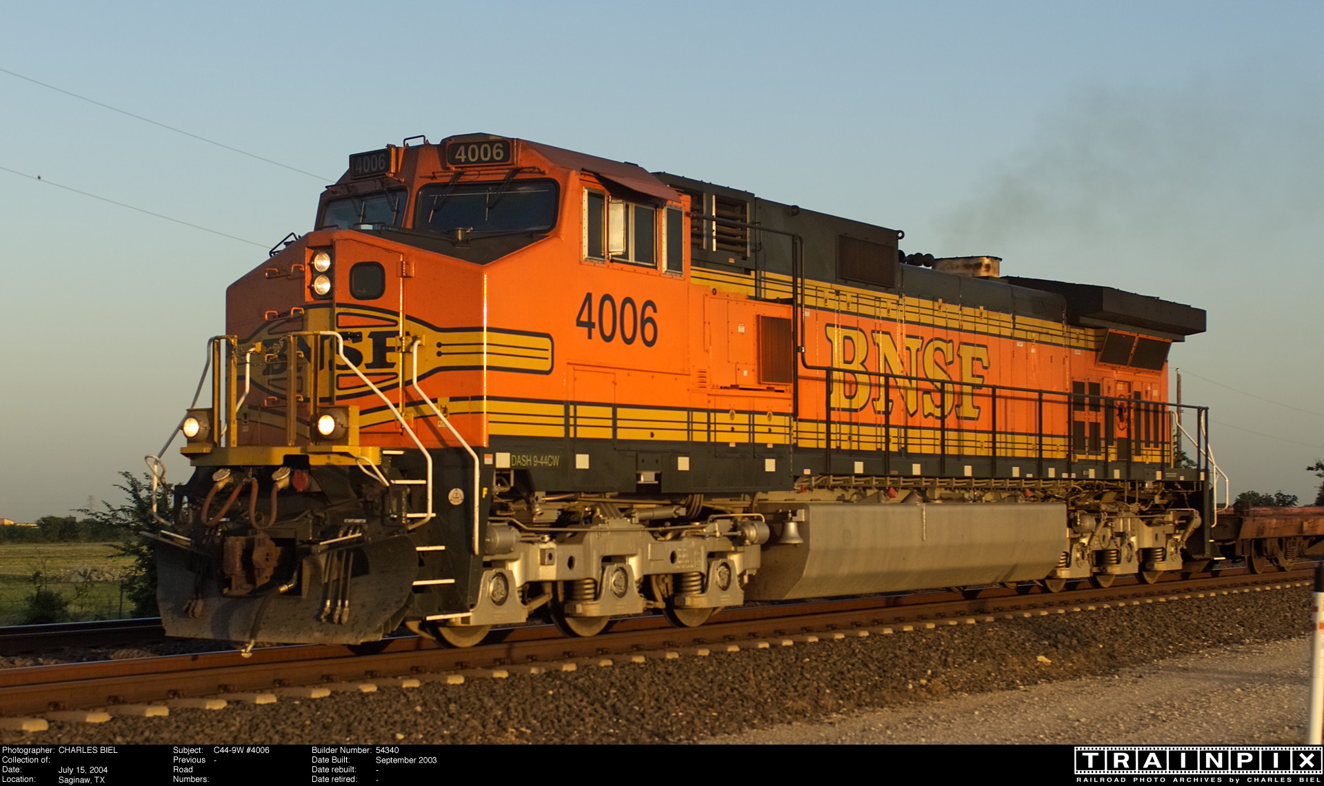 The BNSF Photo Archive - C44-9W #4006