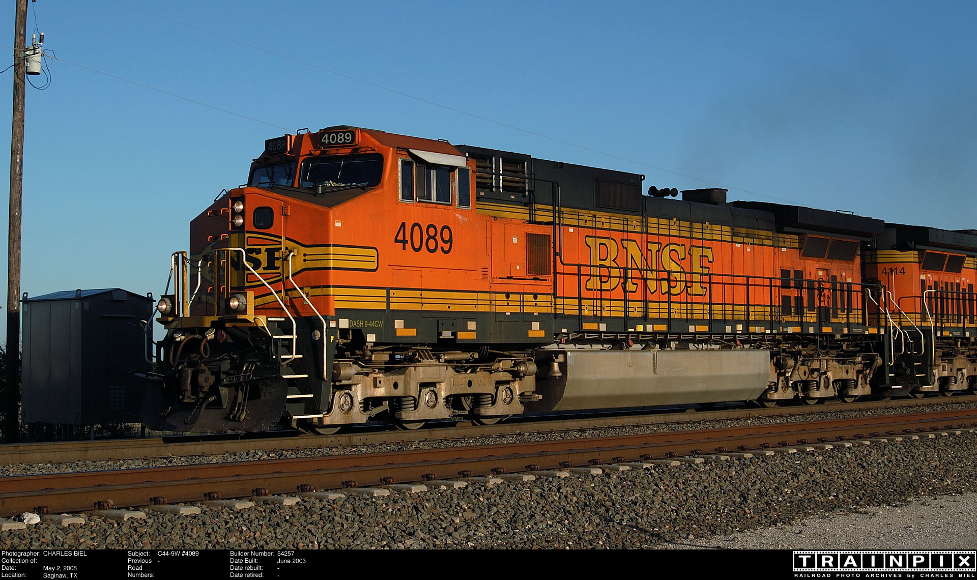 The BNSF Photo Archive - C44-9W #4089
