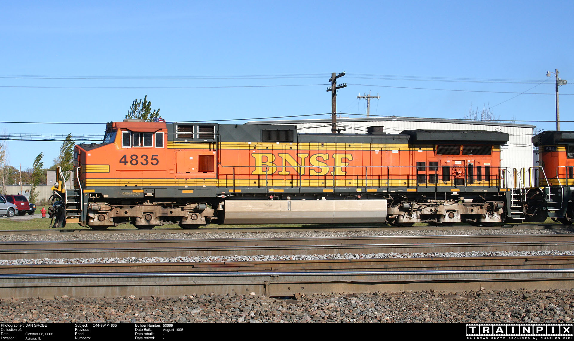 The BNSF Photo Archive - C44-9W #4835