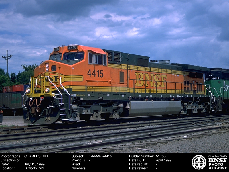 The BNSF Photo Archive - C44-9W #4415