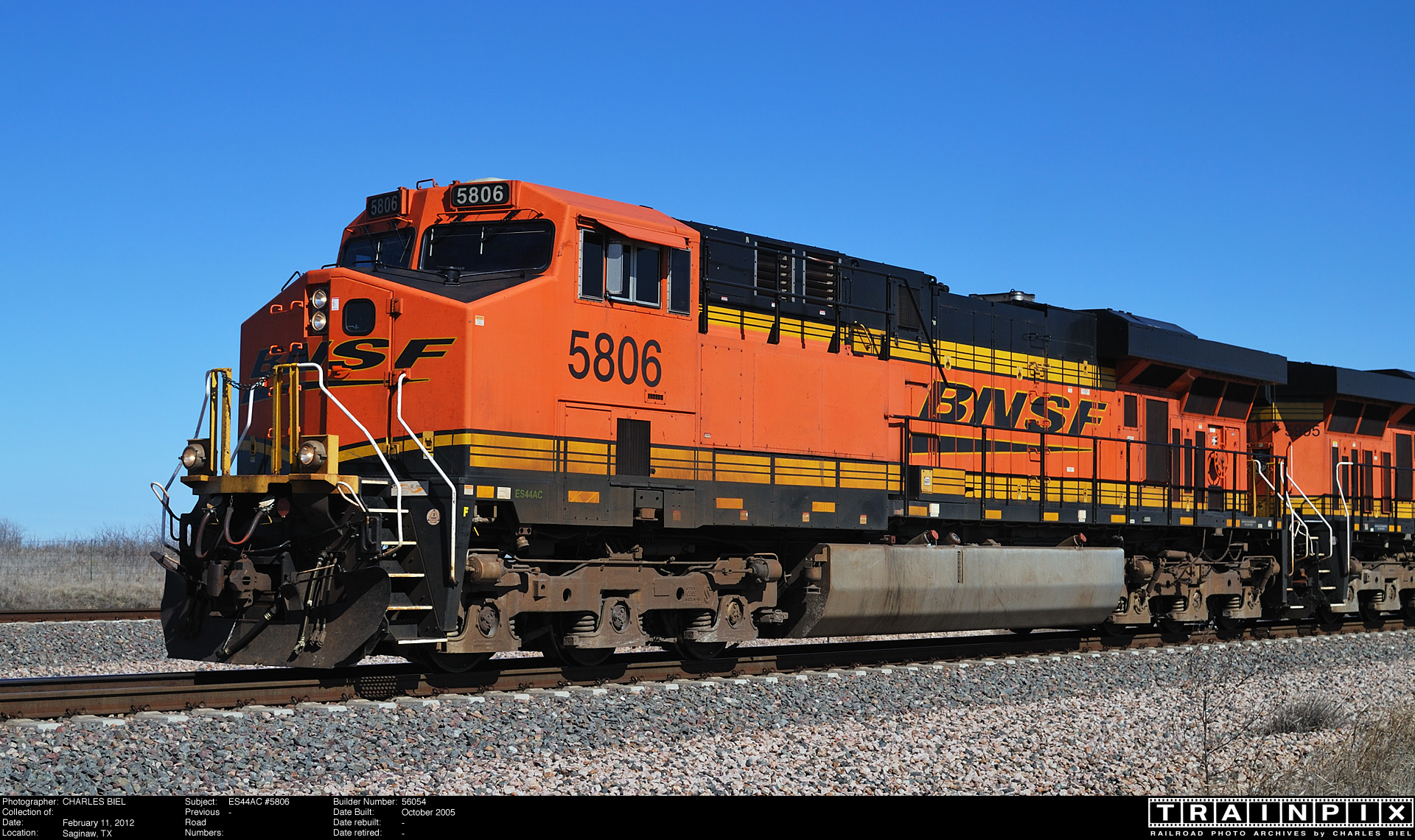 The BNSF Photo Archive - ES44AC #5806