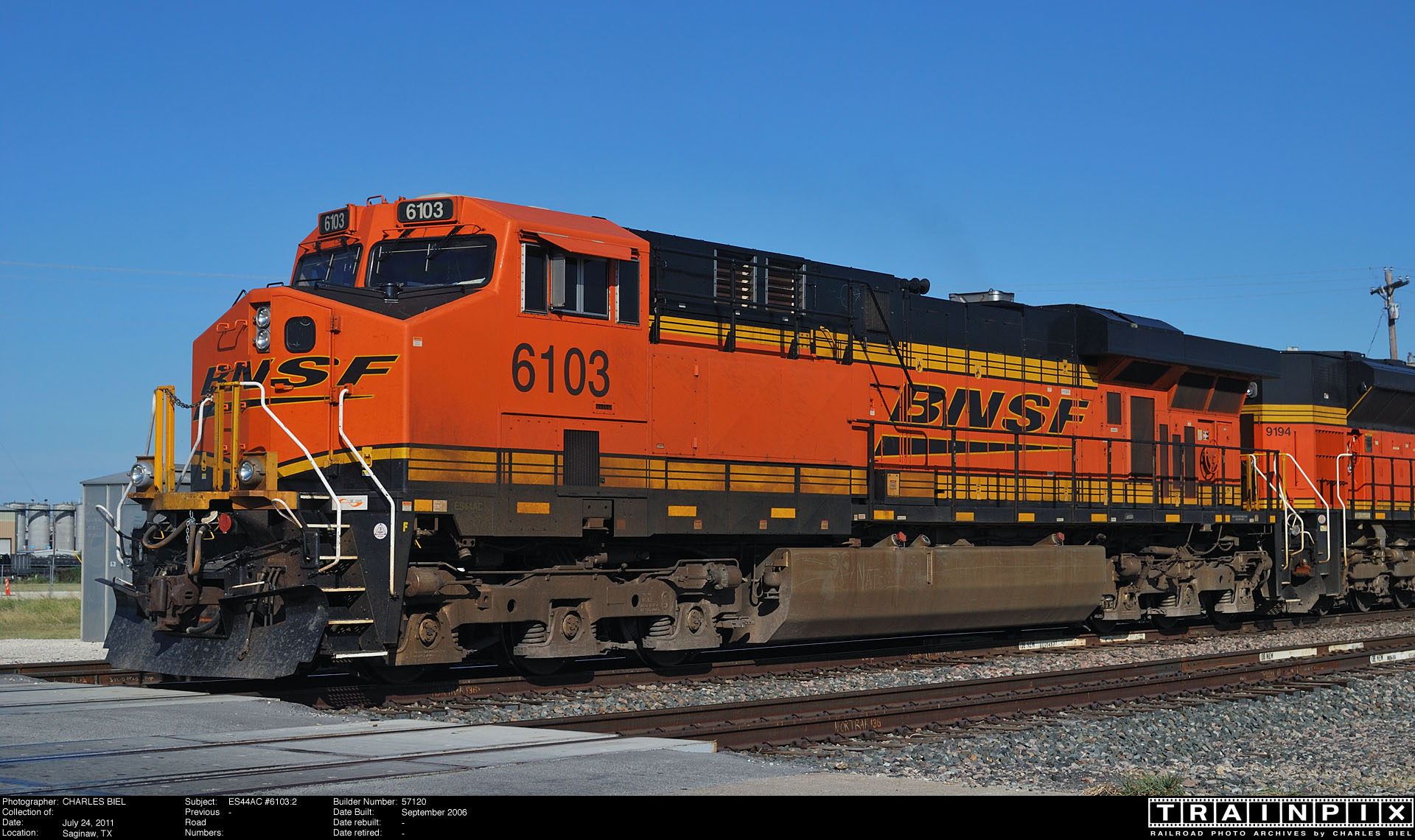 The BNSF Photo Archive - ES44AC #6103