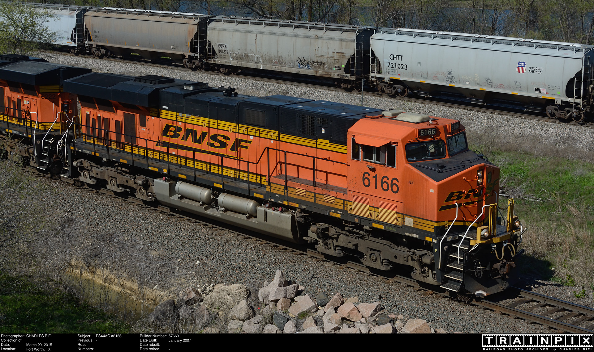 The BNSF Photo Archive - ES44AC #6166
