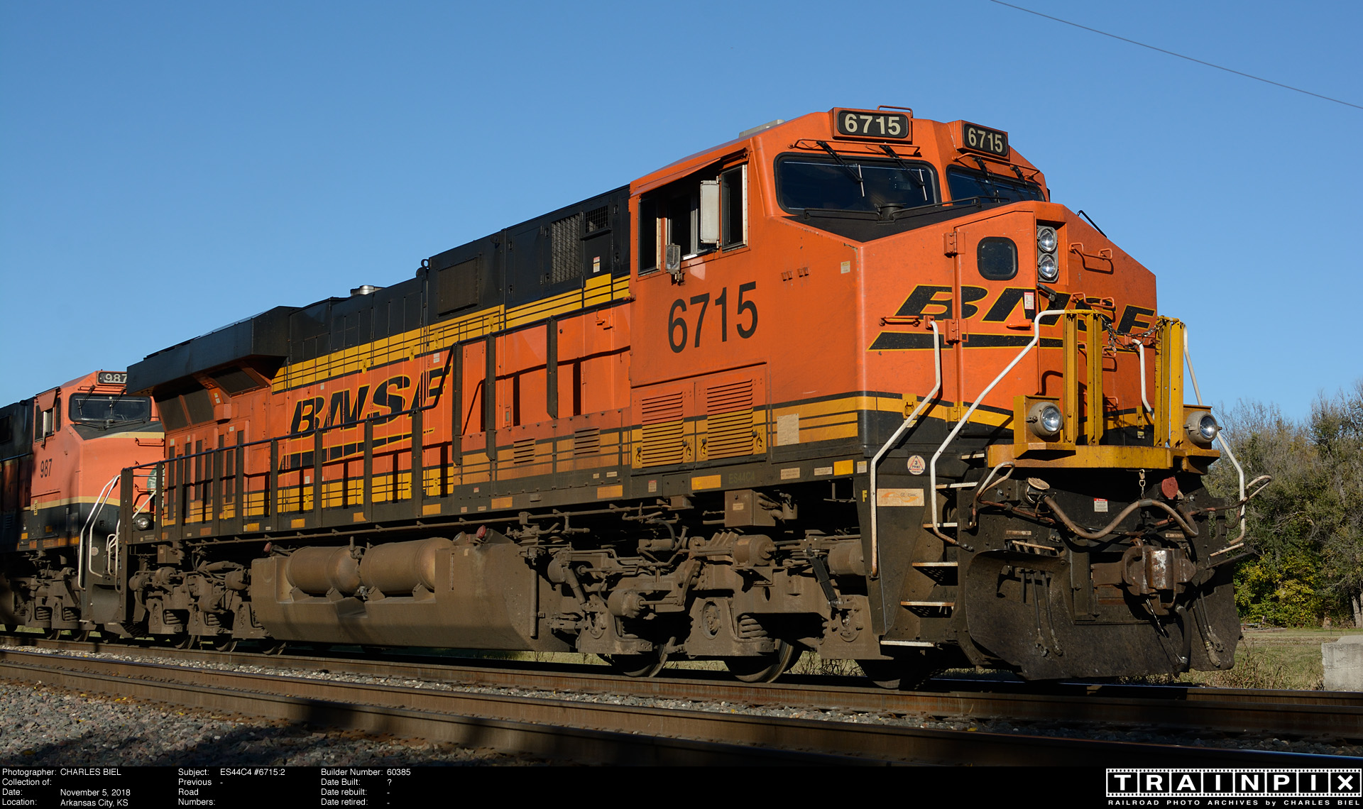The BNSF Photo Archive - ES44C4 #6715