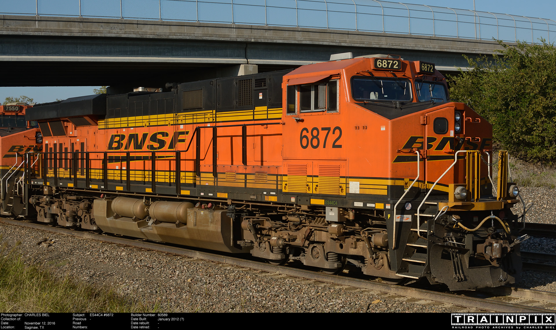 The BNSF Photo Archive - ES44C4 #6872