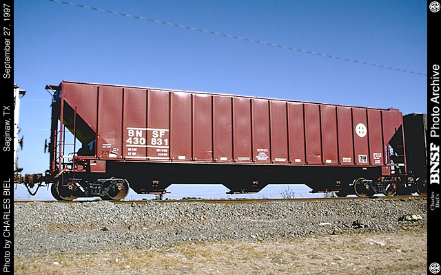 The BNSF Photo Archive - Covered Hopper #430831