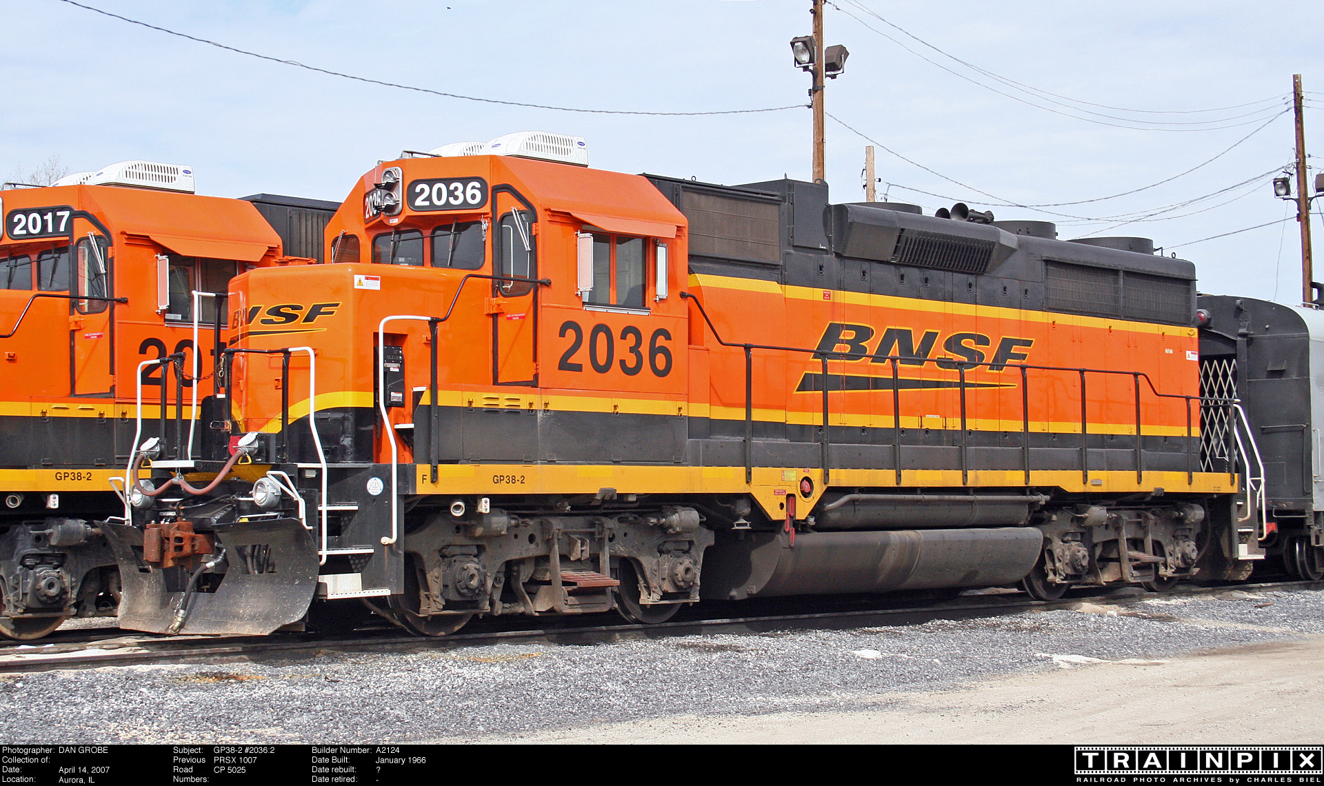 The BNSF Photo Archive - GP38-2 #2036