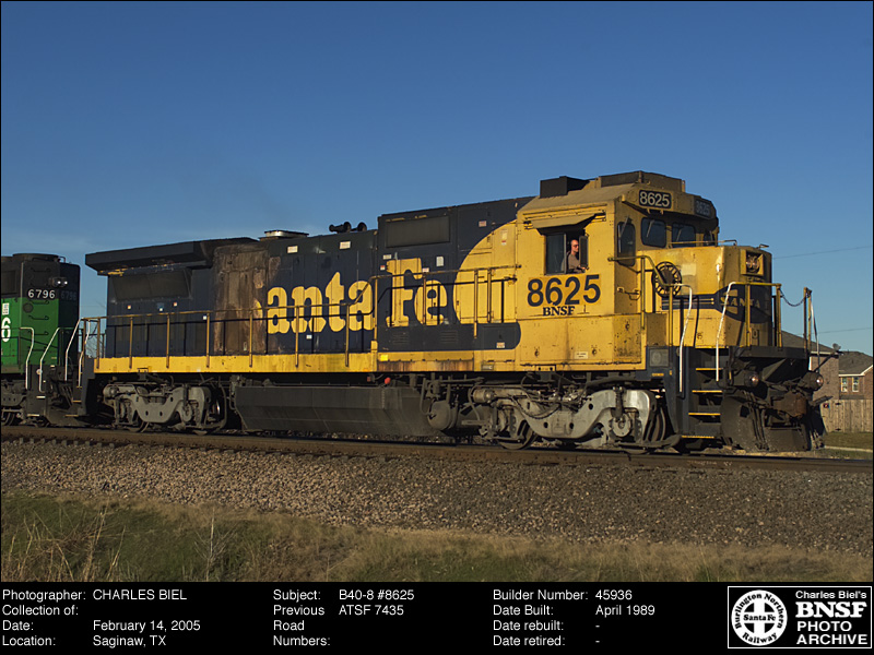 The BNSF Photo Archive - B40-8 #8625