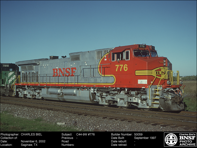 The BNSF Photo Archive - C44-9W #776