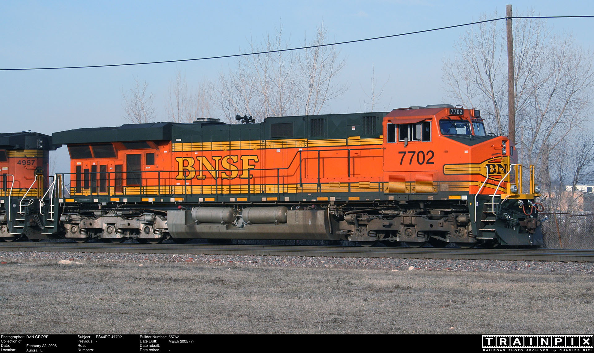 The BNSF Photo Archive - ES44DC #7702